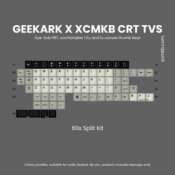 XCMKB - Split Keyboards with Trackball, Trackpad & Wireless Options